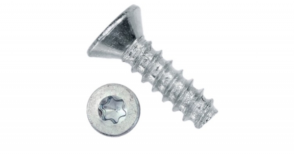 Buy ISO 14586-F zinc self-tapping Screw with countersunk head for torx ...