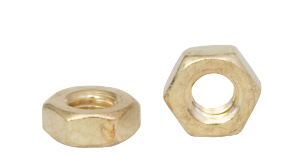 DIN 439 латунь Гайка низька шестигранна – Купити гуртом в Dinmark