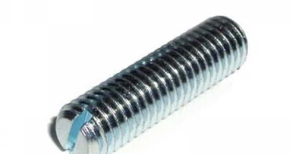 DIN 551 цинк Гвинт установочний з прямим шліцем і плоским кінцем – Купити гуртом в Dinmark